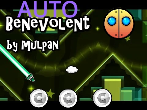 Geometry Dash Benevolent AUTO - Automated Level | Dash Geometry