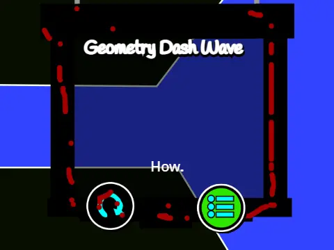 Geometry Dash Wave: Demon Wave V2 | Hard Wave Challenge Online