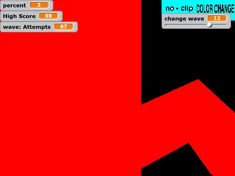 Geometry Dash Wave Level | New Custom Wave Challenge Game