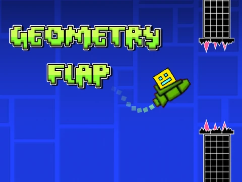 Geometry Flap World Record | Geometry Dash Ship Challenge Game