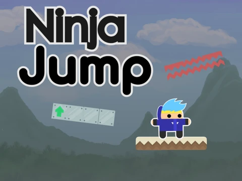 Ninja Jump - Play Free Online Geometry Dash Platformer Game | Dash Geometry