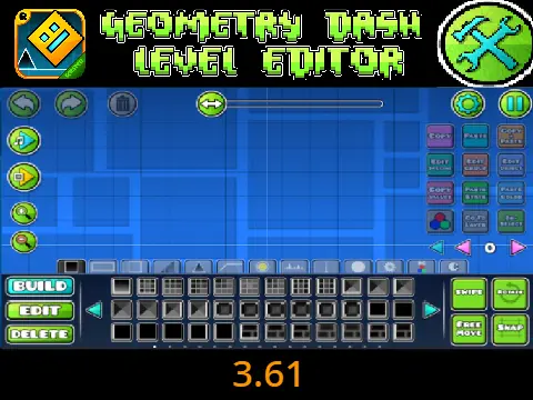 Outdated Geometry Dash Level Editor 3.6 | Classic Level Creation Online