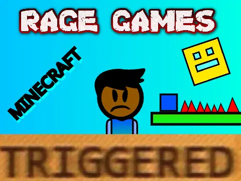 Rage Games Animation | Geometry Dash & Minecraft Fan Art