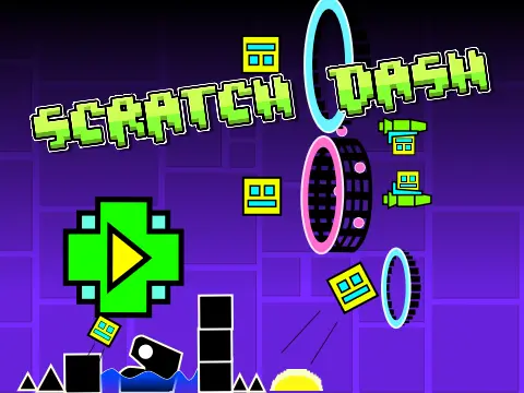 Geometry Dash Scratch Edition V1.1 V5 | Refined Platformer