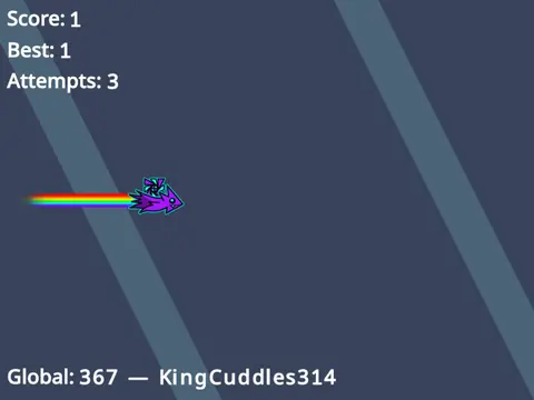 Sonic Wave Game Ship Edition v0.8 | Geometry Dash Ship Platformer